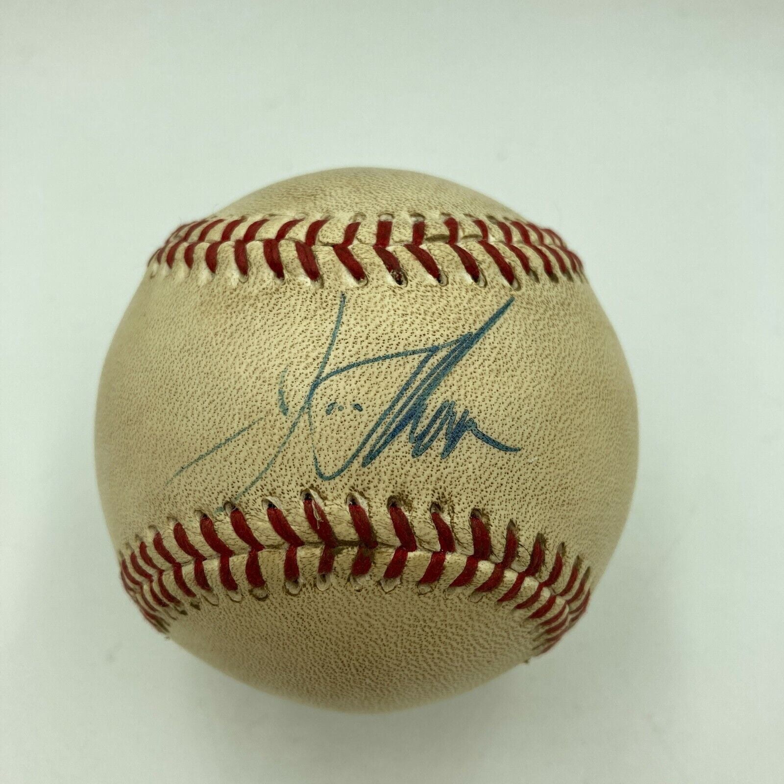 Earliest Known Jim Thome Pre Rookie Signed Game Used Minor League ...