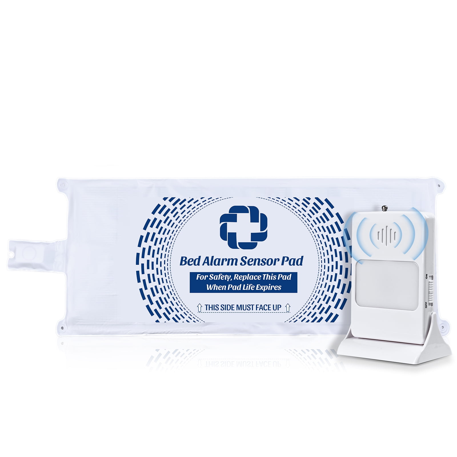 Early Alert Bed Alarm for Elderly Adults - Wireless Bed Sensor Pad ...