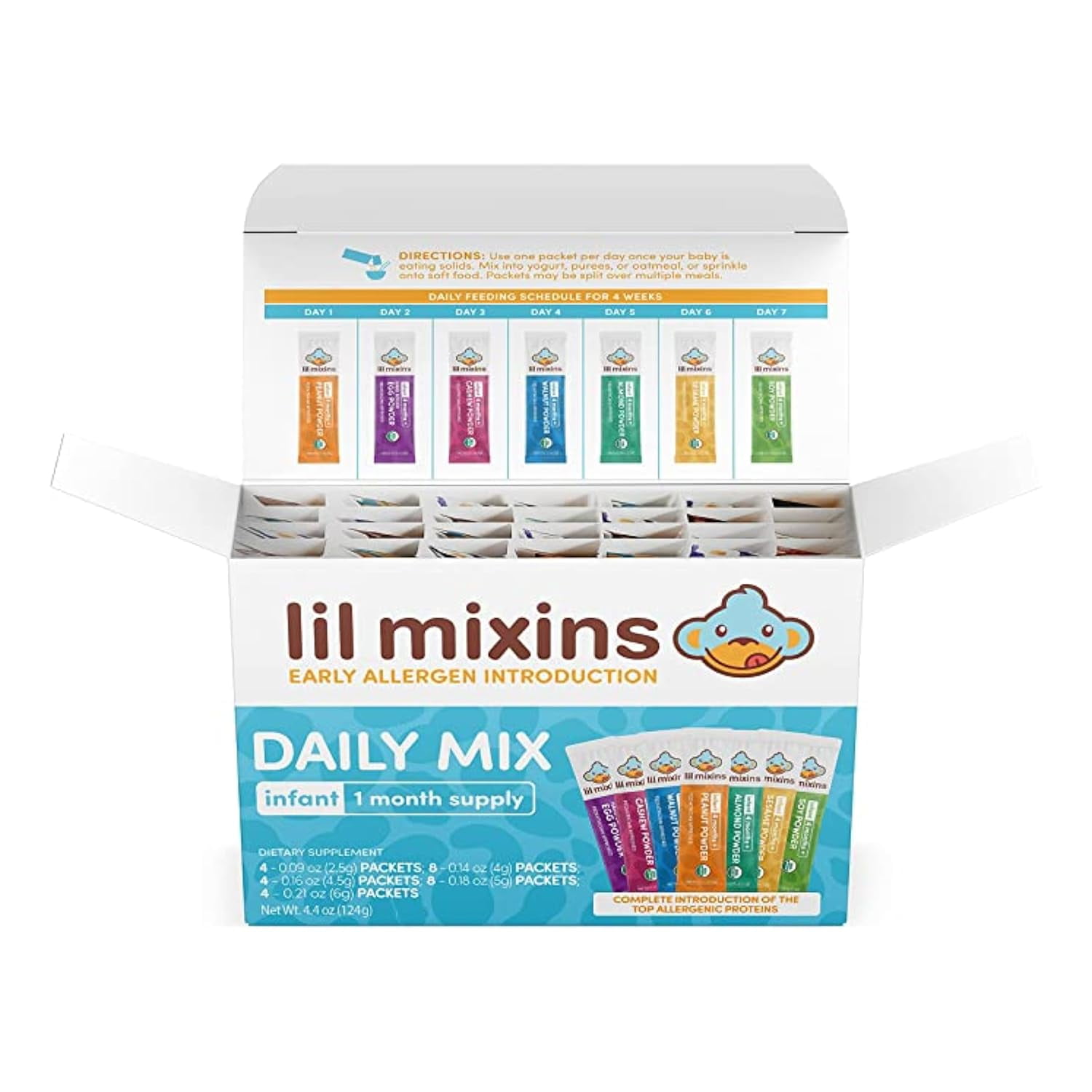 Early Allergen Introduction Mix-ins, Daily Mix | Peanut, Egg, Cashew ... Early Allergen Introduction Mix-ins, Daily Mix | Peanut, Egg, Cashew ...