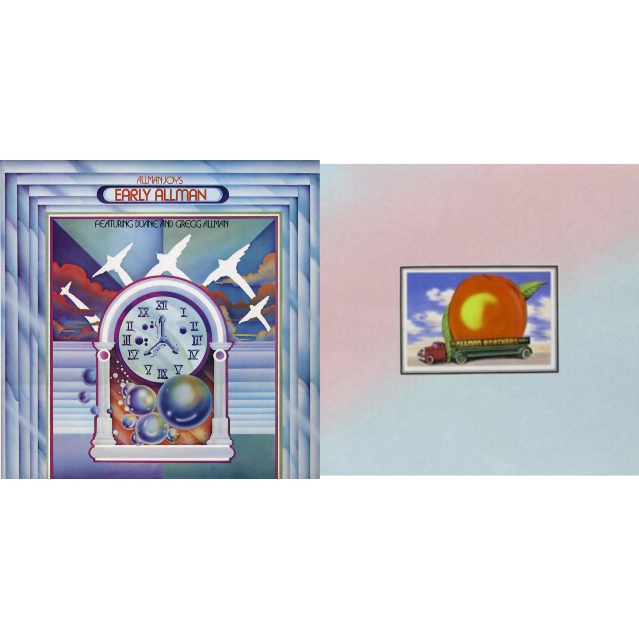 Early Allman (Featuring Duane & Gregg Allman) & Eat A Peach (Light Pink ...