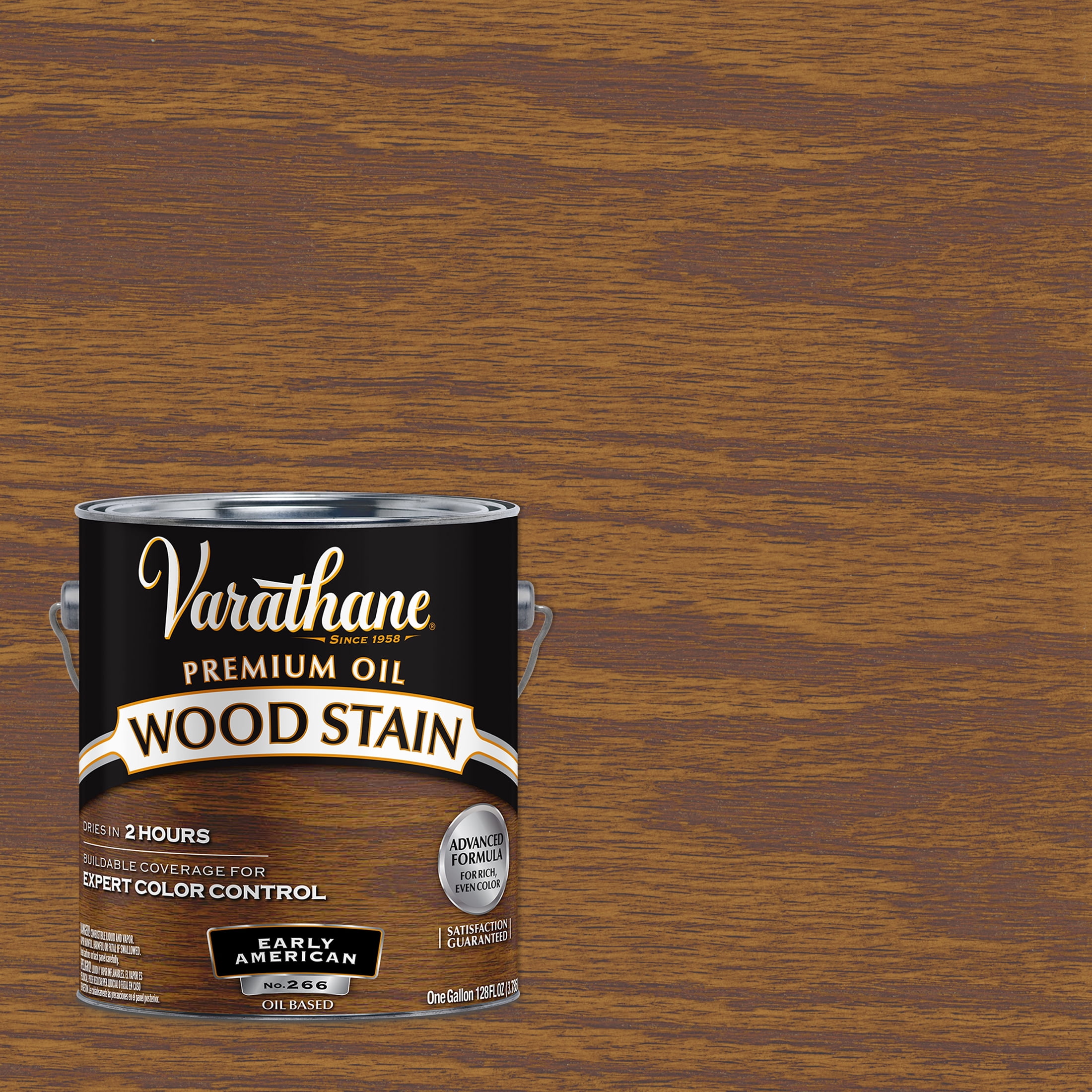 2 Pack, Early American, Varathane Premium Oil-Based Interior Wood Stain ...