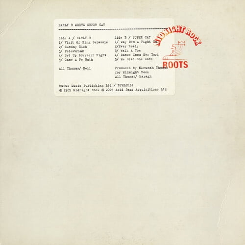 Early B - Early B Meets Super Cat - Music & Performance - Vinyl ...