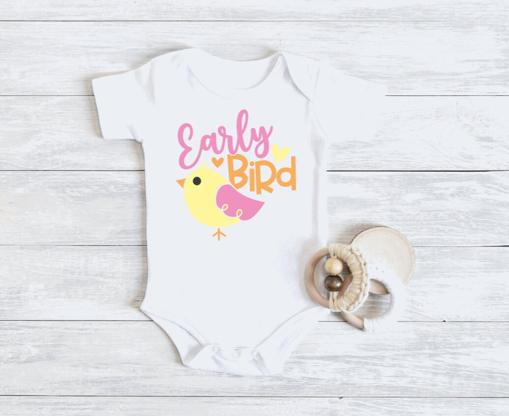Early Bird Bodysuit, Nicu Baby , Tiny Warrior Baby , Cute Preemie Baby ...