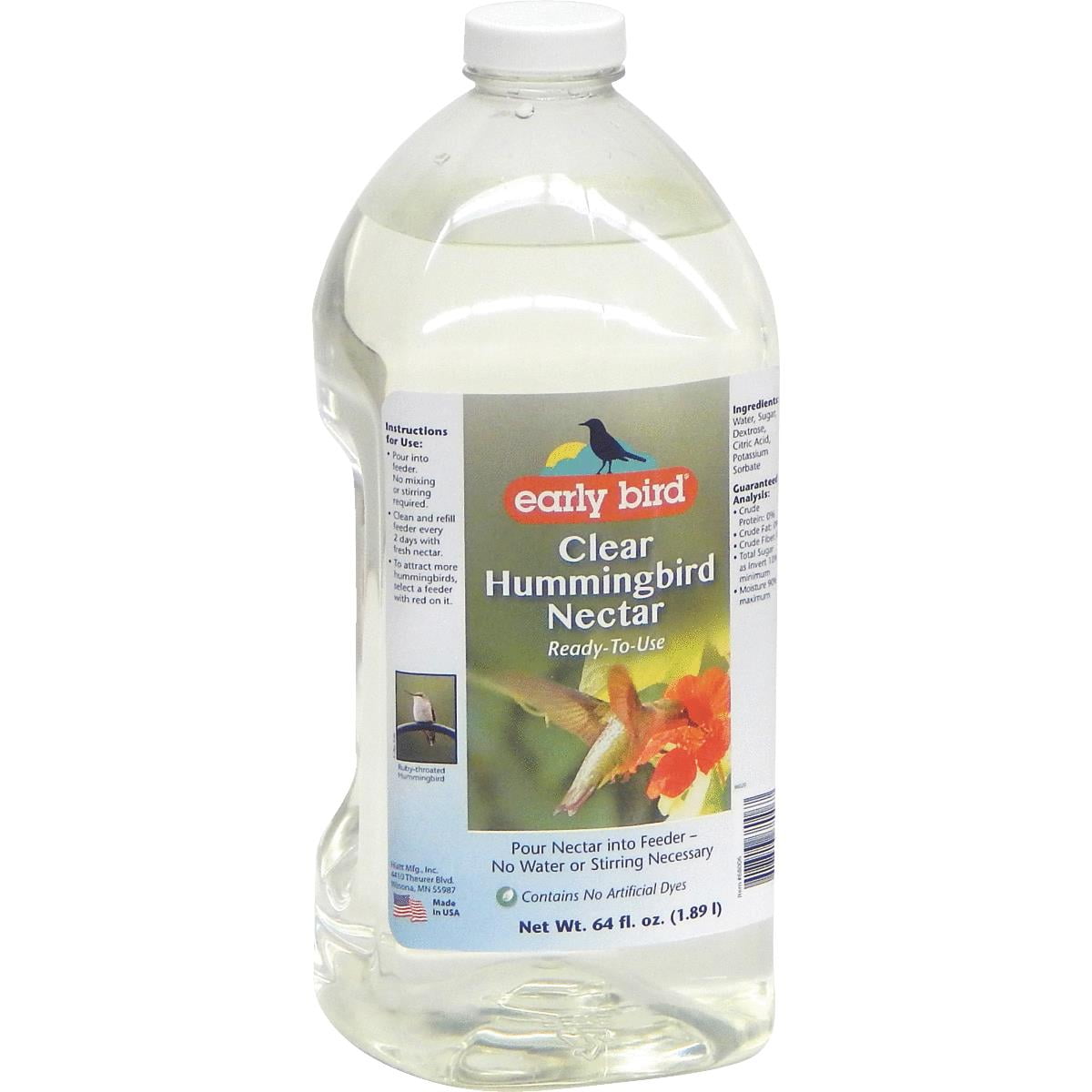 Early Bird Ready-To-Use Liquid Hummingbird Nectar - Walmart.com
