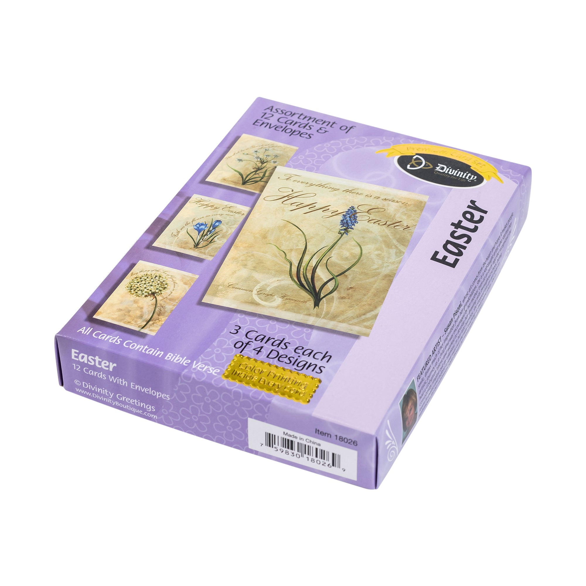 Early Blossoms Easter Cards, Box Of 12 - Walmart.com