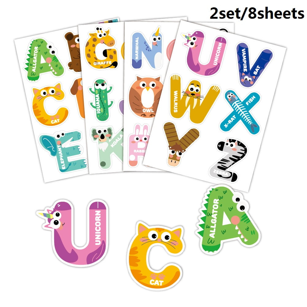 Early Childhood Education Alphabet Posters, 26 Alphabet Letters ...