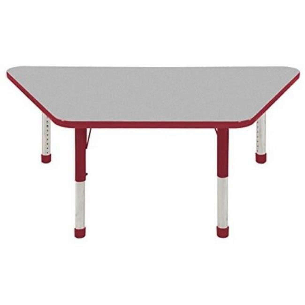 Early Childhood Resources ELR-14219-GYRDRDCH 30 x 60 in. Thermo-Fused ...