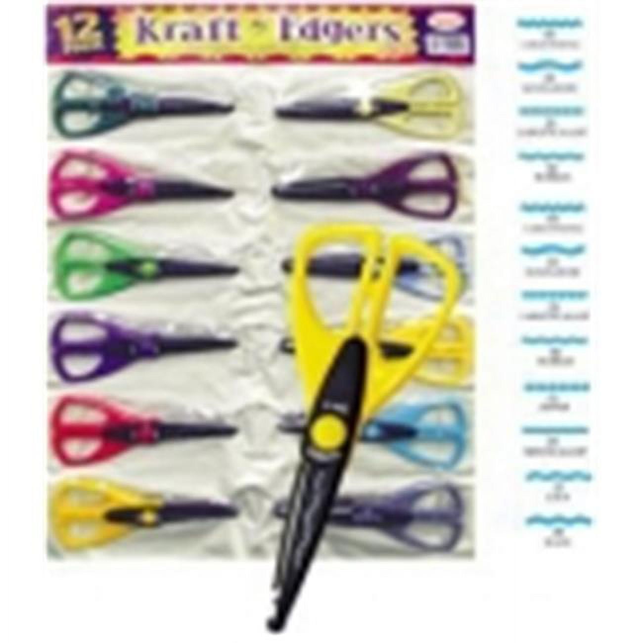 Early Childhood Resources Kraft Edgers Scissor Set 12 - Walmart.com