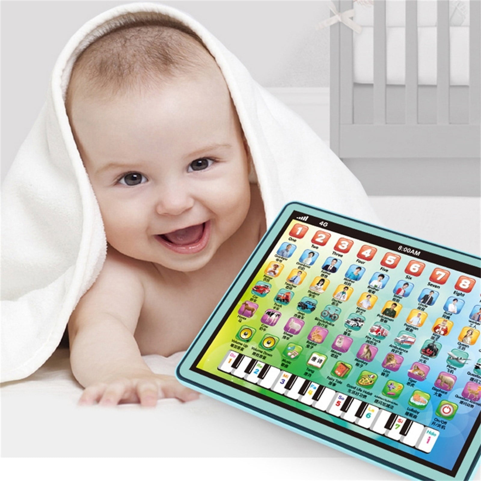 Early Development Tablet, Bilingual Educational Game, Interactive Touch ...