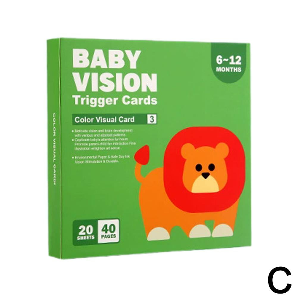 Early Education Card Visual Stimulation Cards High Contrast Cognition ...