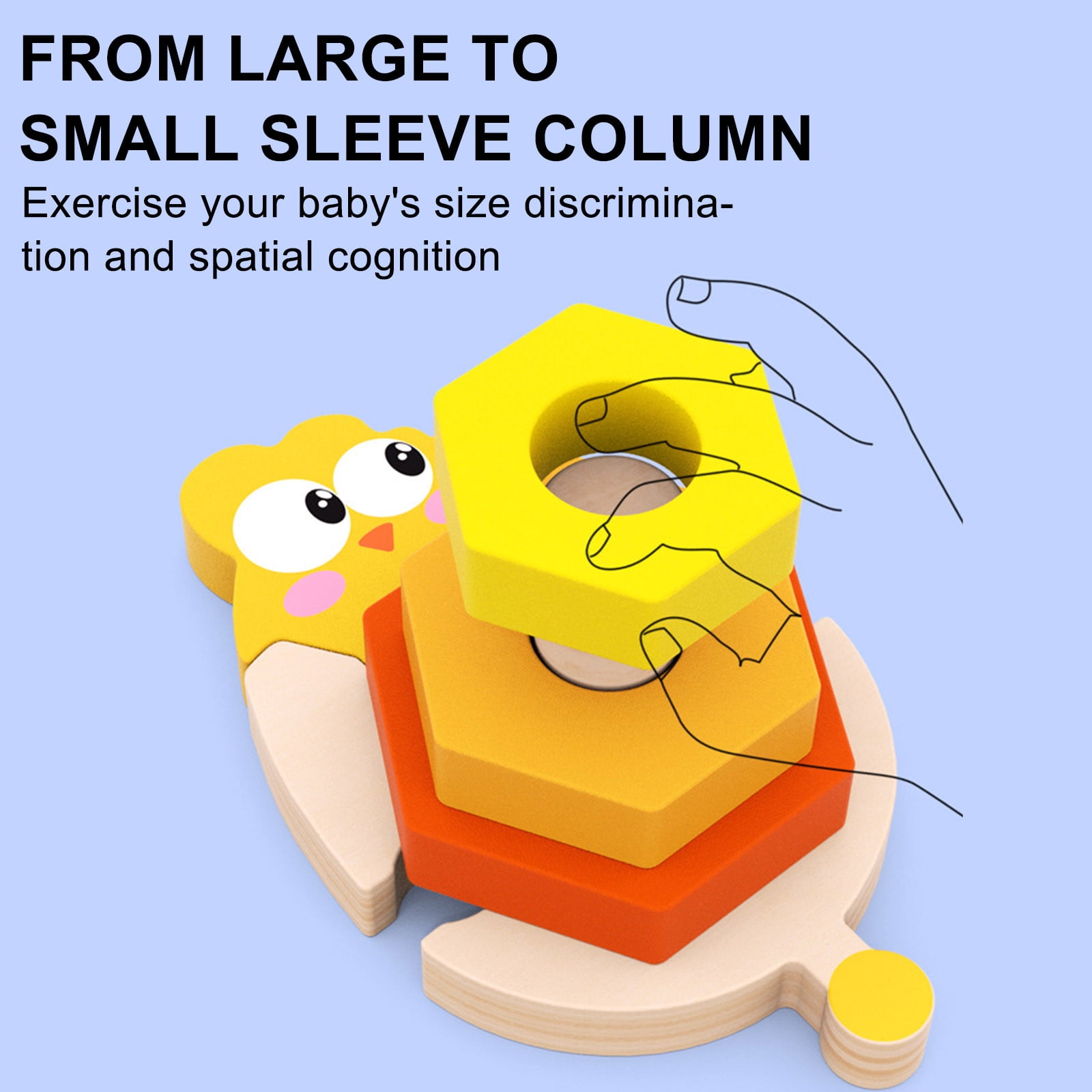 Early Education Four Sets Of Column Disassembly And Assembly Geometric ...