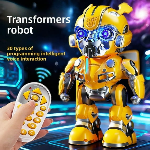 Early Education Intelligent Voice Interactive Transforming Robot King ...