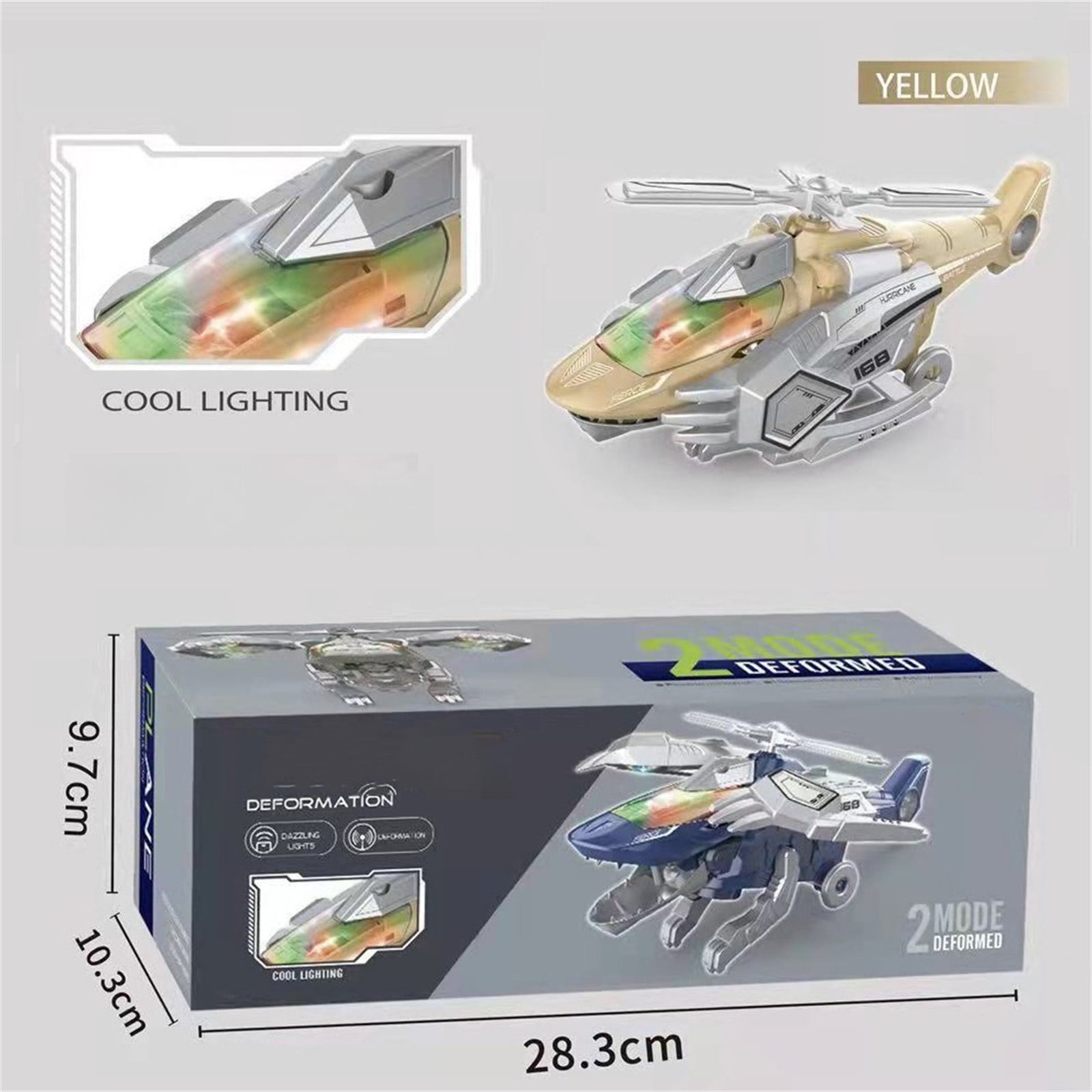Early Education Toys Children's Transformation Blowtorch Airplane Toy ...