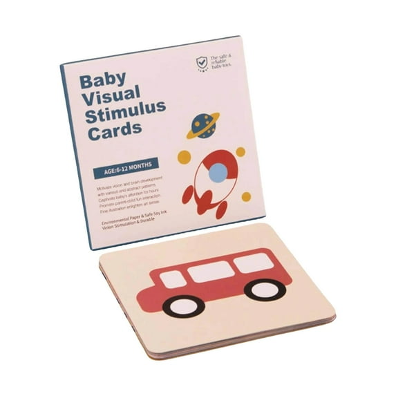 Early Education Visual Card Tracking Card Stimulation Flash Card for ...
