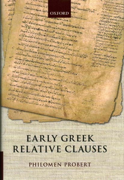Pre-Owned Early Greek Relative Clauses - Walmart.com