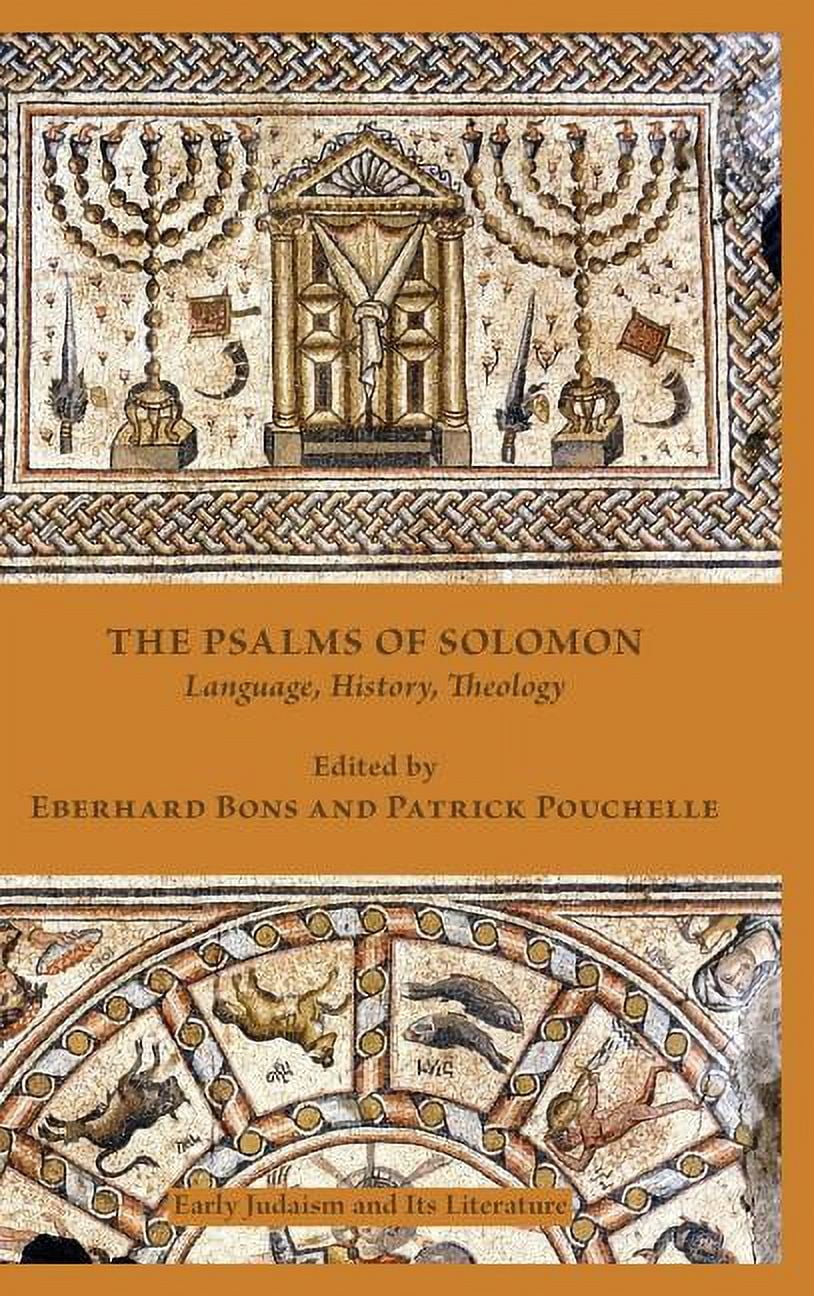 Early Judaism and Its Literature: The Psalms of Solomon (Hardcover ...