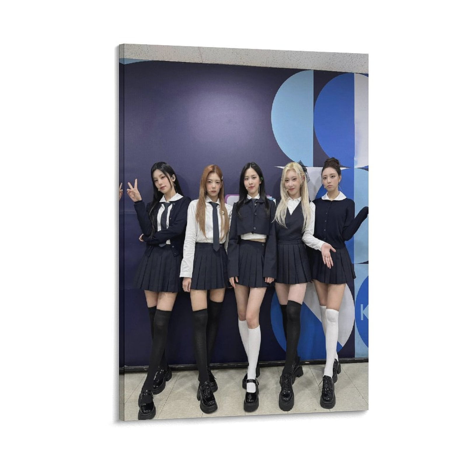 Early Korean Itzy Girl Group Poster Home Decor Poster Wall Art Hanging ...