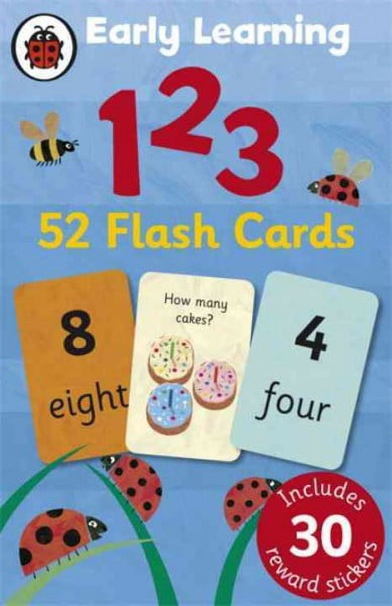 Early Learning 123 52 Flash Cards - Walmart.com