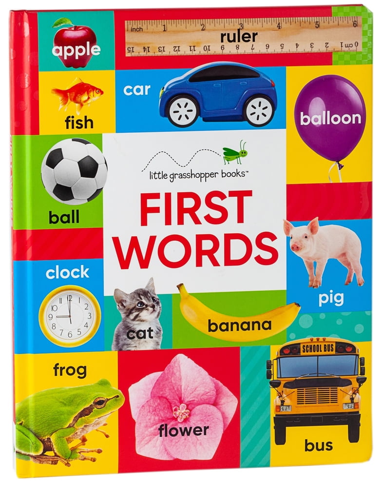 Pre-Owned First Words (Large Padded Board Book & Downloadable App ...