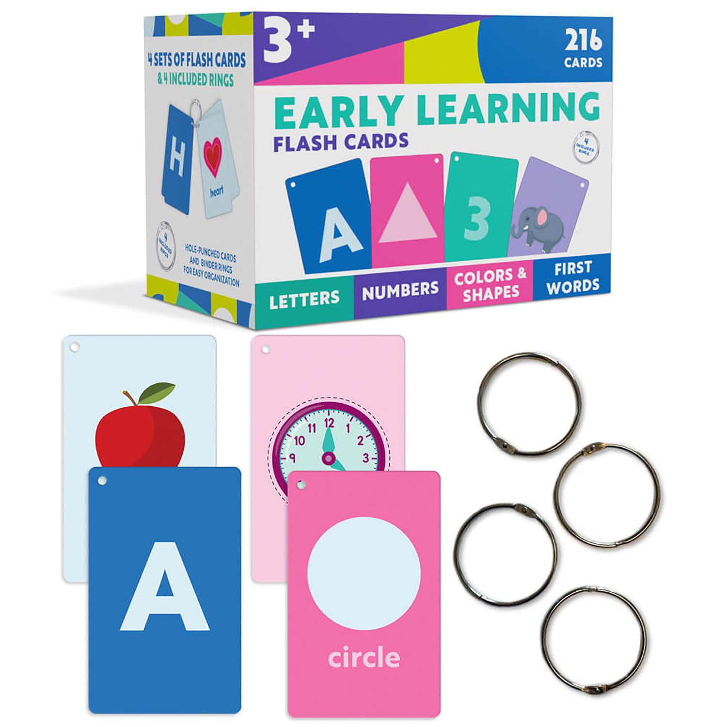 Early Learning Flash Cards MMF7 - Walmart.com