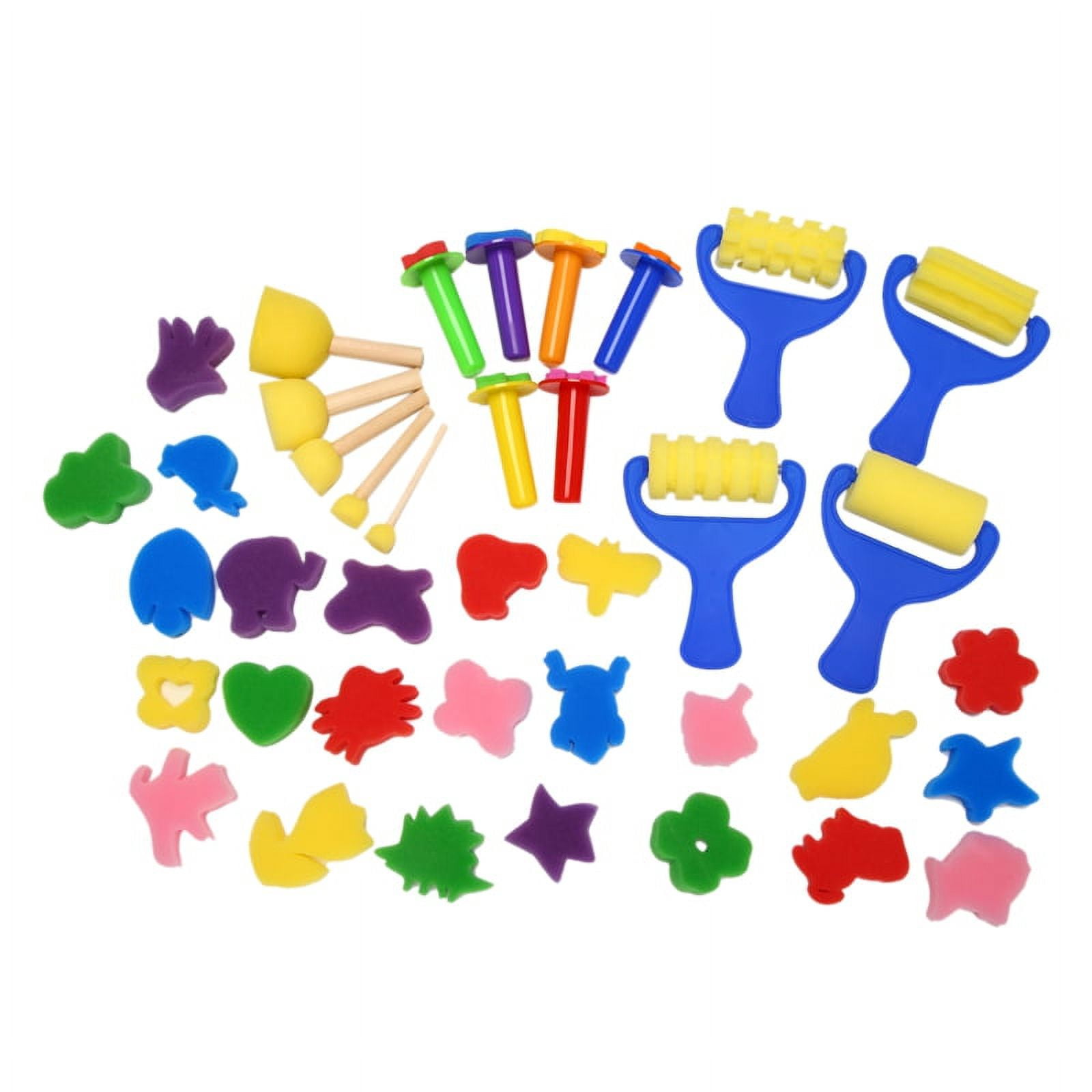 Early Learning Mini Painting Brushes Craft Brushes Set for Kids ...