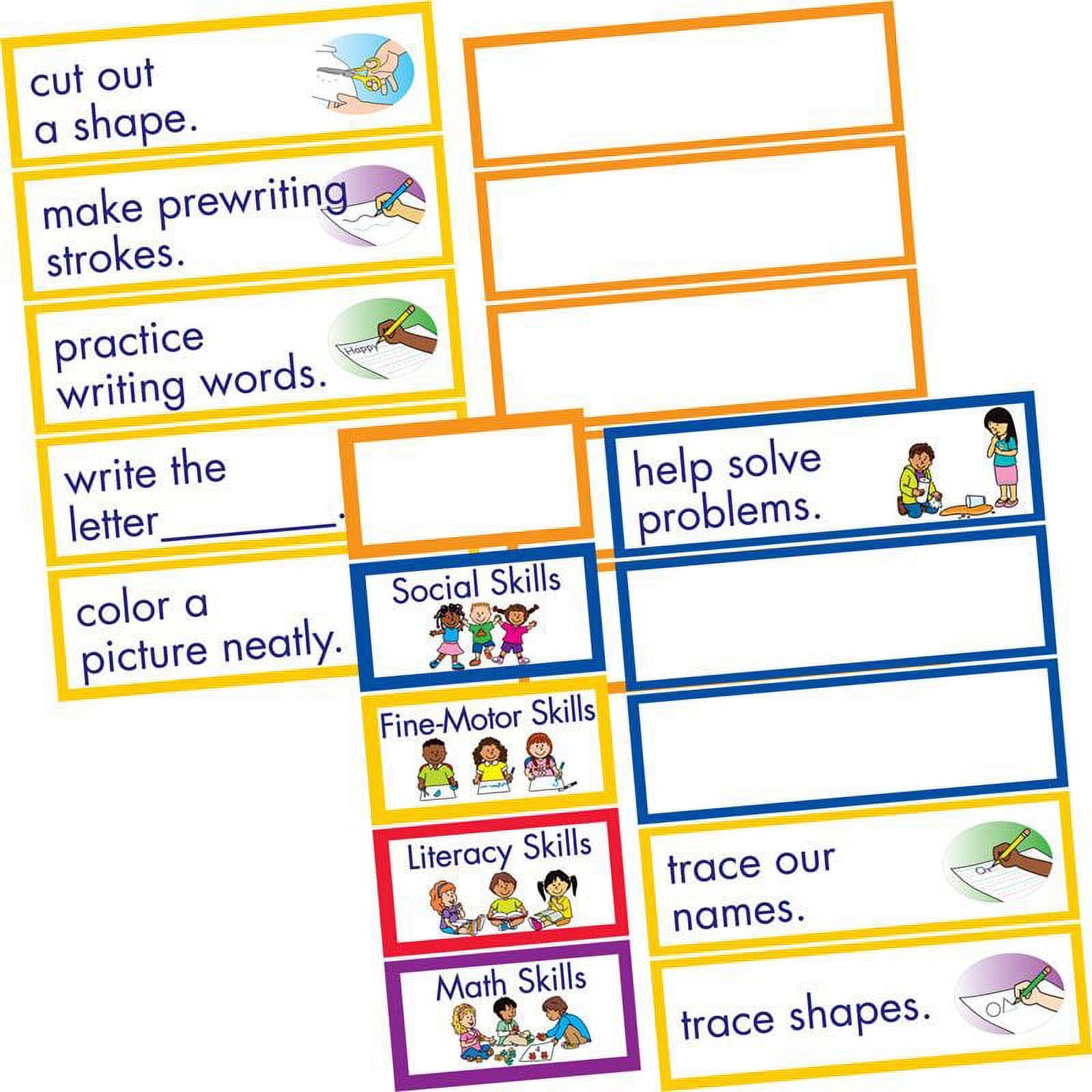 Early Learning Objectives Pocket Chart - Card Refill - Walmart.com