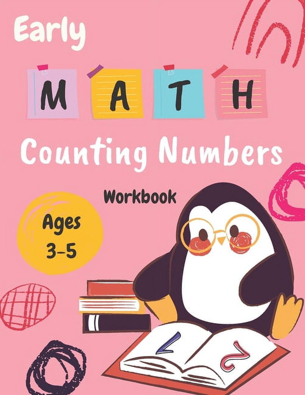 Early Math Counting Numbers Workbook Ages 3-5: Math workbook for kids ...