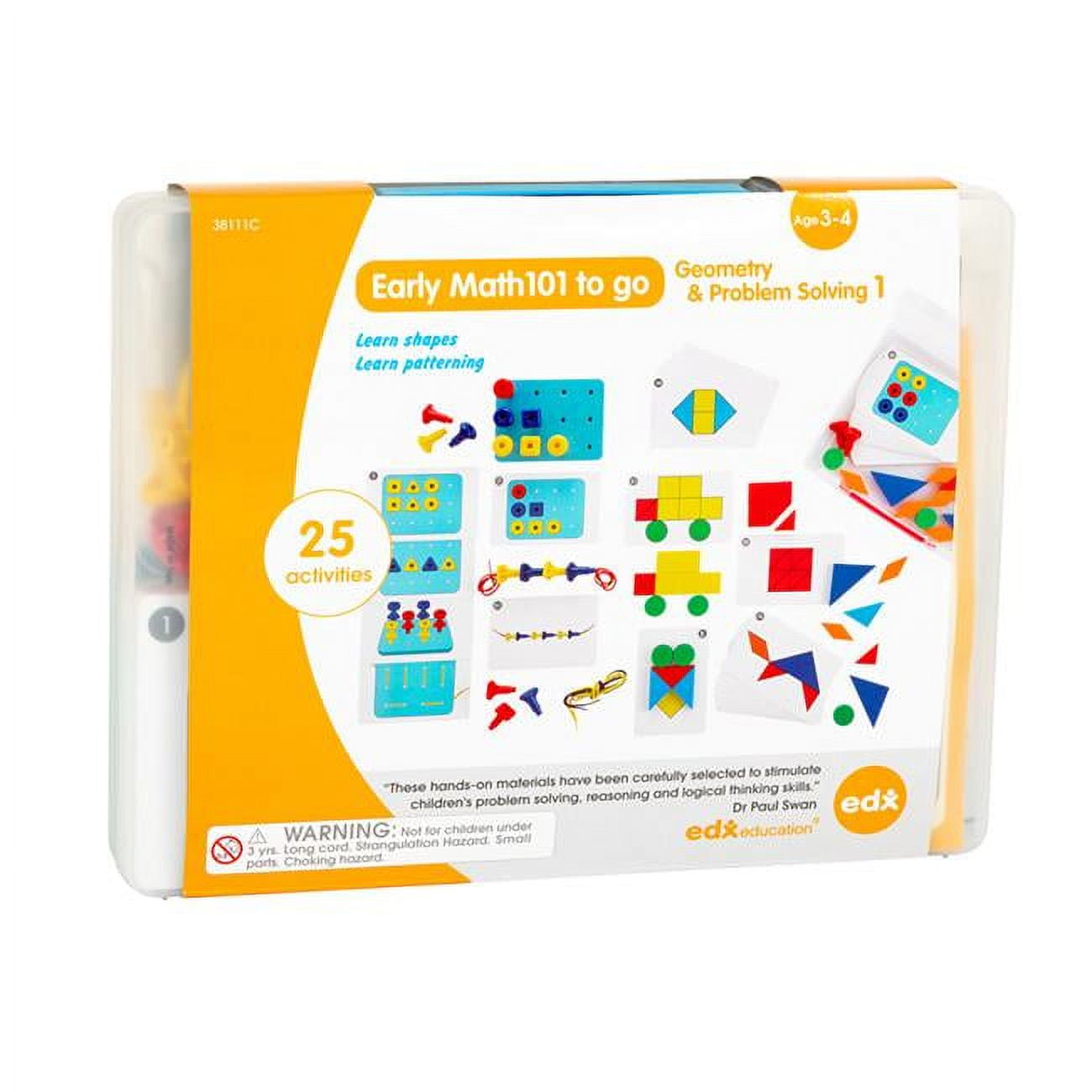 Early Math101 to go Geometry & Problem Solving In Home Learning Kit for ...