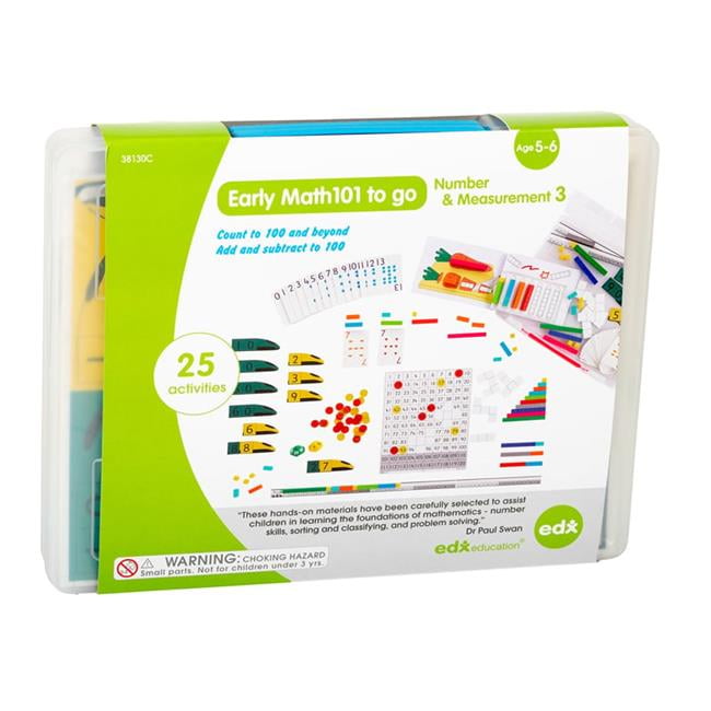 Early Math101 to go Number & Measurement In Home Learning Kit for Kids ...