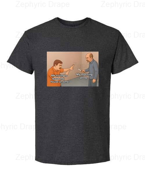 Early Morning Joke Funny Cringe Meme T Shirt for Gen Z and Dark Humor ...