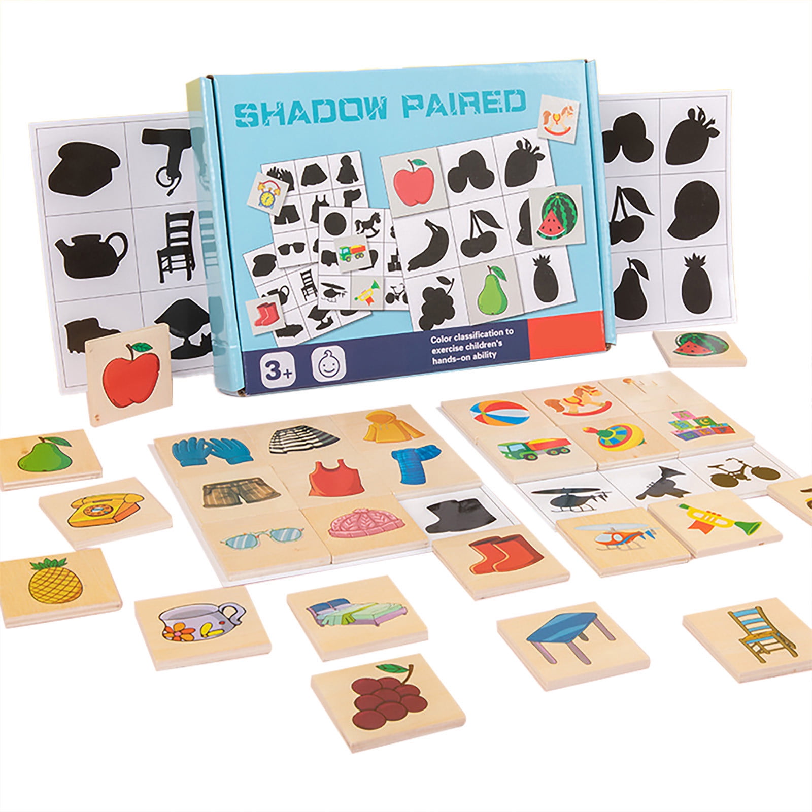 Early Readers Level 1 Animal Pairing Puzzle Matching Puzzles With Error ...