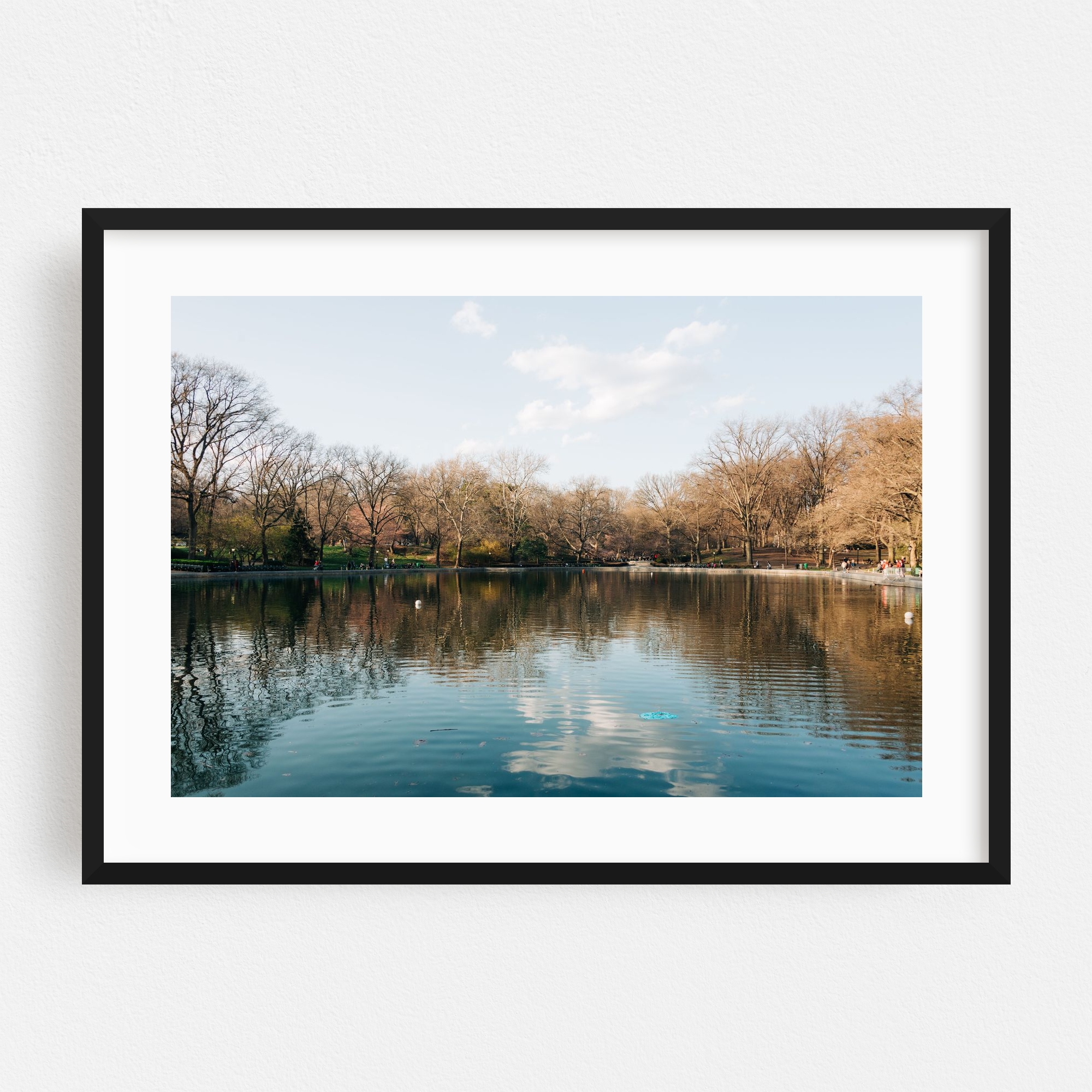 Early Spring, Conservatory Water - Manhattan New York Photography Black ...