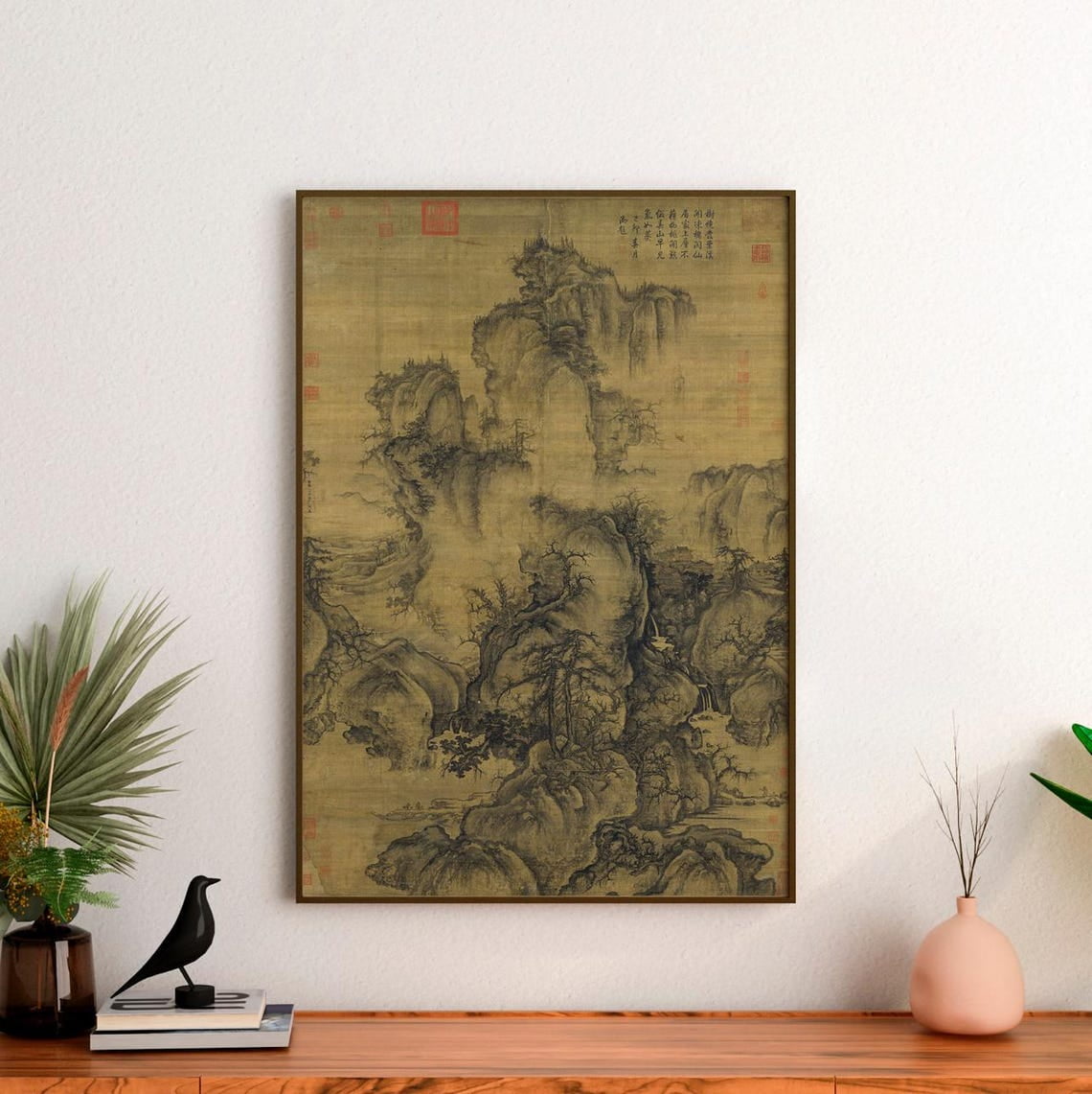 Early Spring By Guo Xi – Traditional Chinese Landscape Poster, Fine Art ...