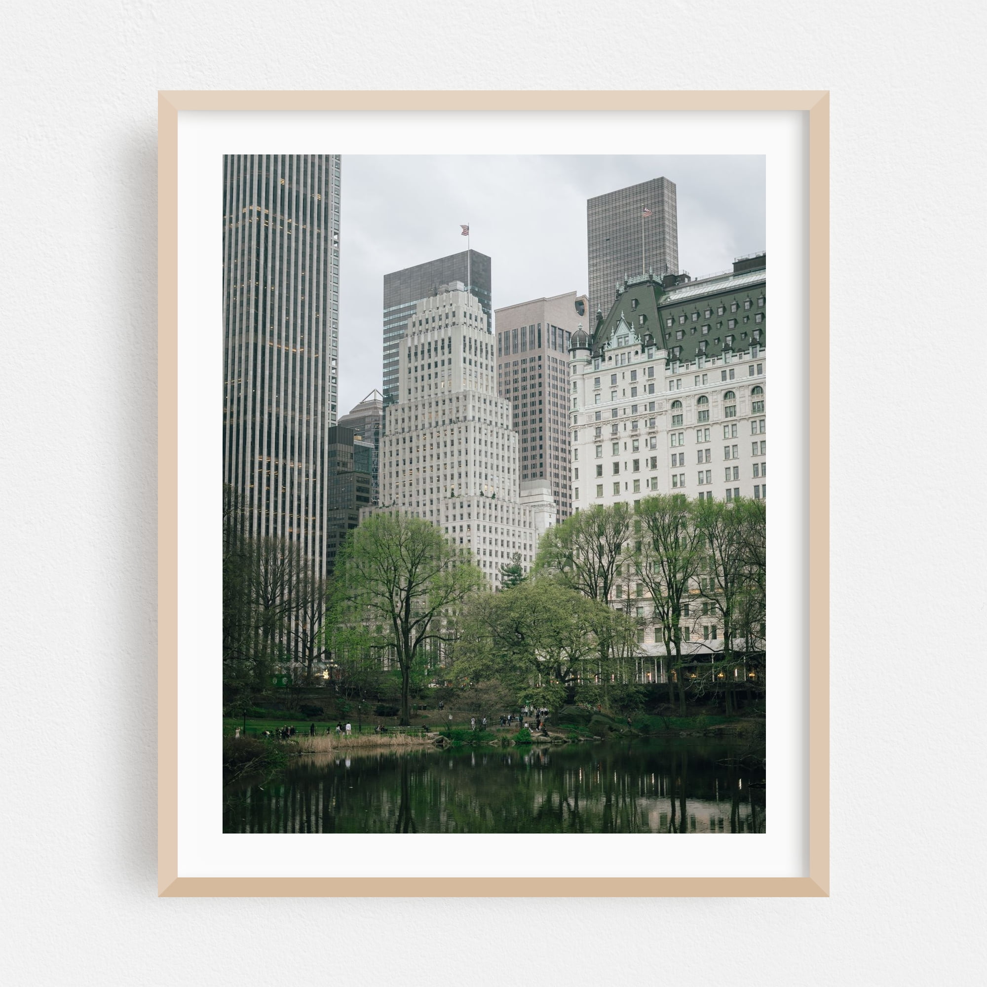 Early Spring at The Pond - Manhattan New York Photography Cityscape ...
