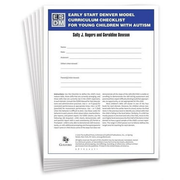 Early Start Denver Model: Autism Intervention for Toddlers ...