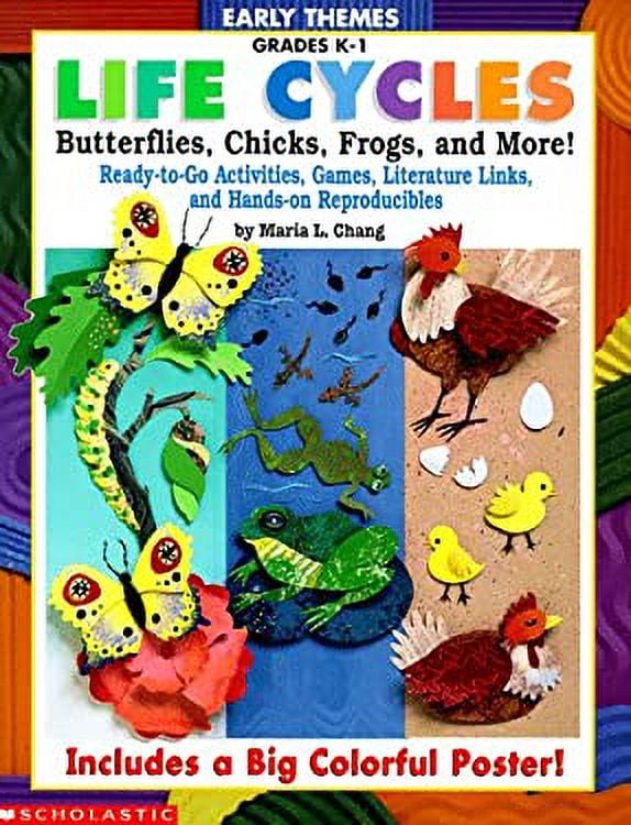 Pre-Owned Early Themes : Life Cycles Butterflies, Chicks, Frogs and ...