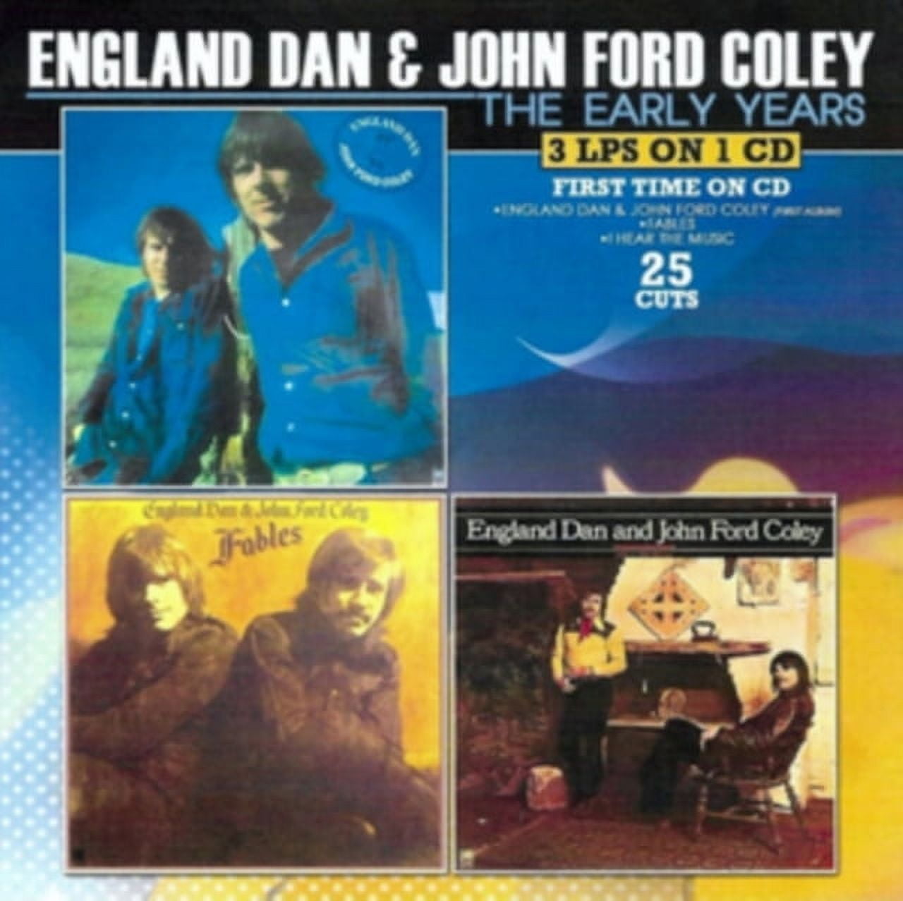 England Dan & John Ford Coley Early Years, First 's First Time on (CD) - Walmart Business Supplies