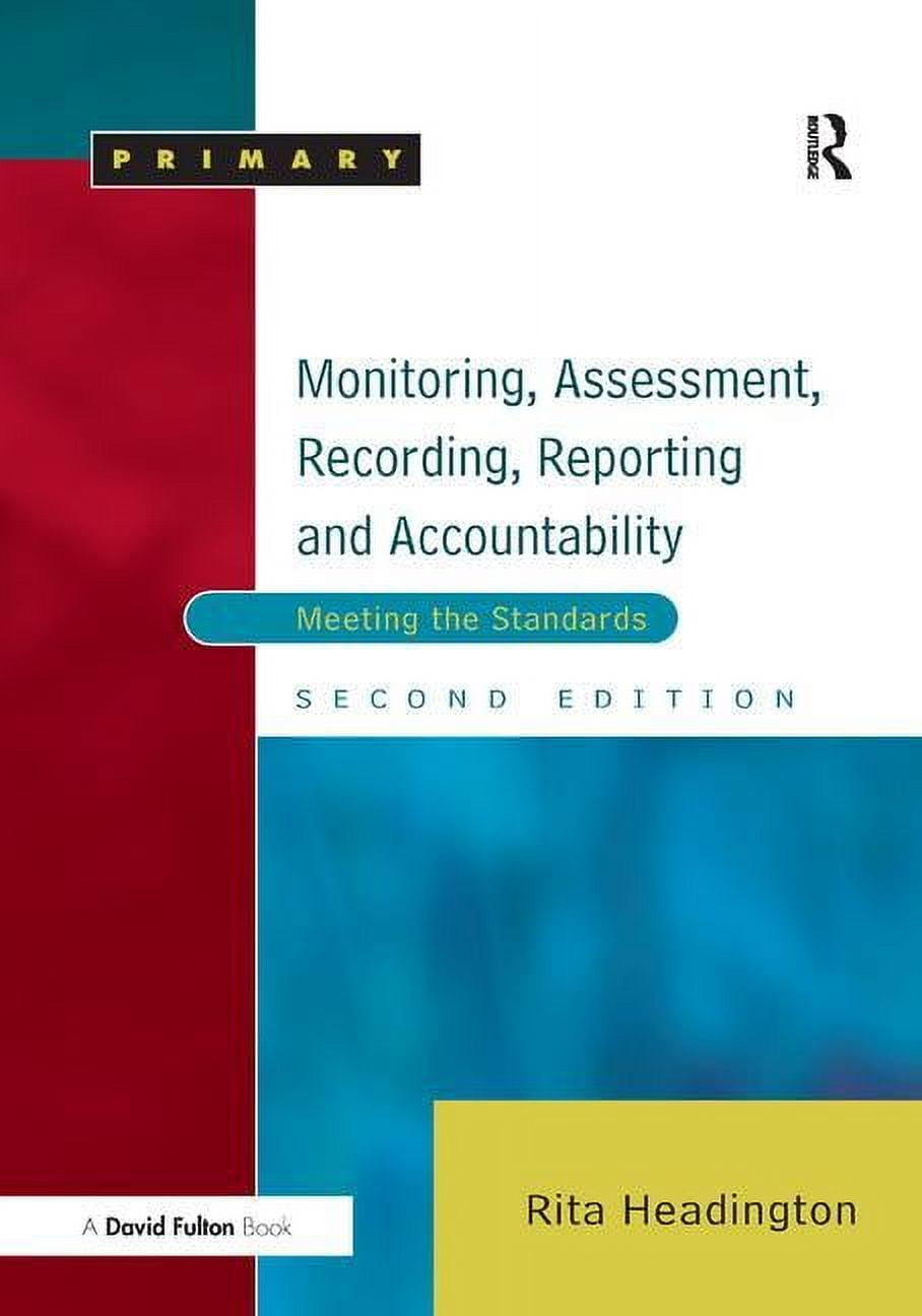 Early Years & Primary Monitoring, Assessment, Recording, Reporting and ...