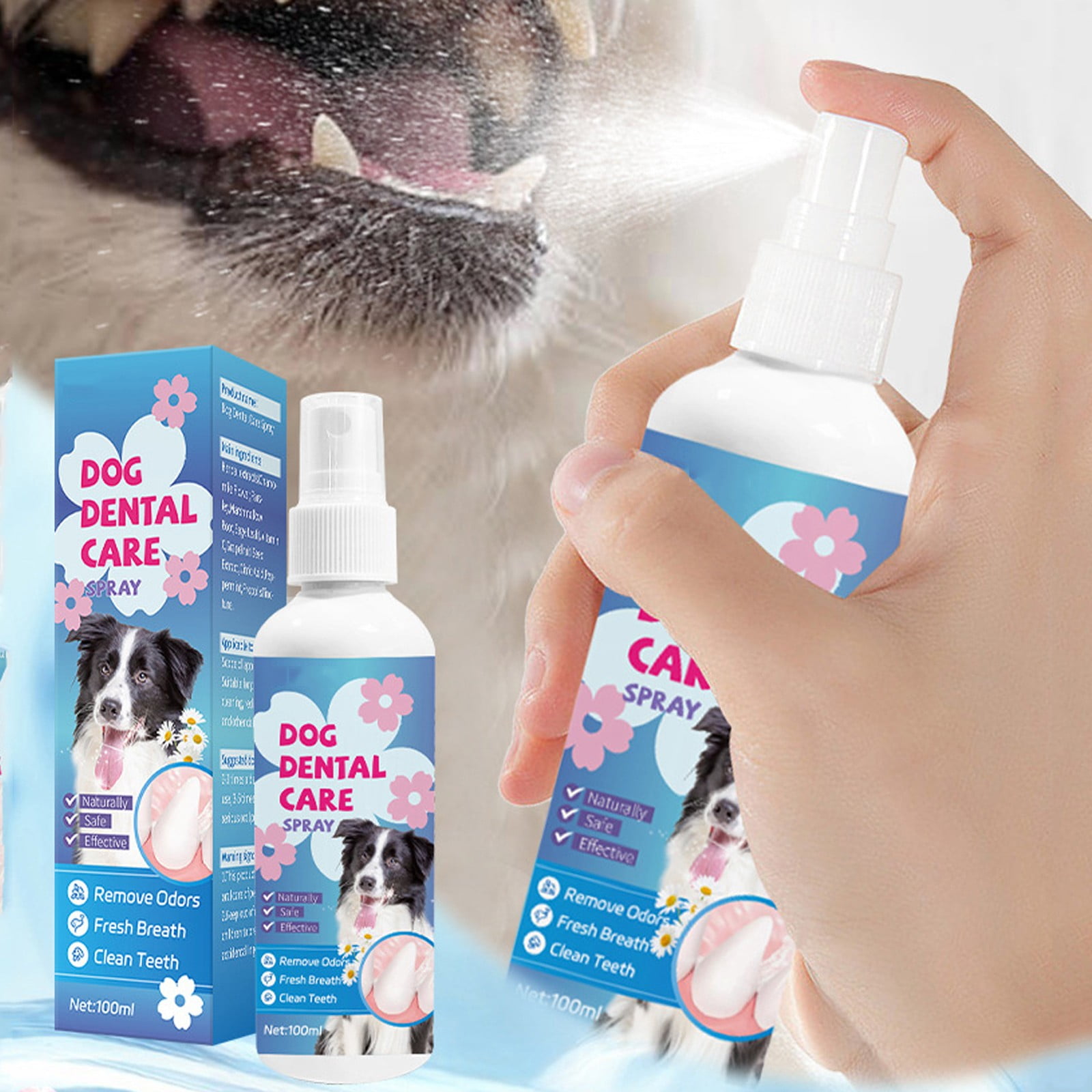 Earmouse Dog Breath Freshener: Eliminate Bad Breath and Prevent Oral ...