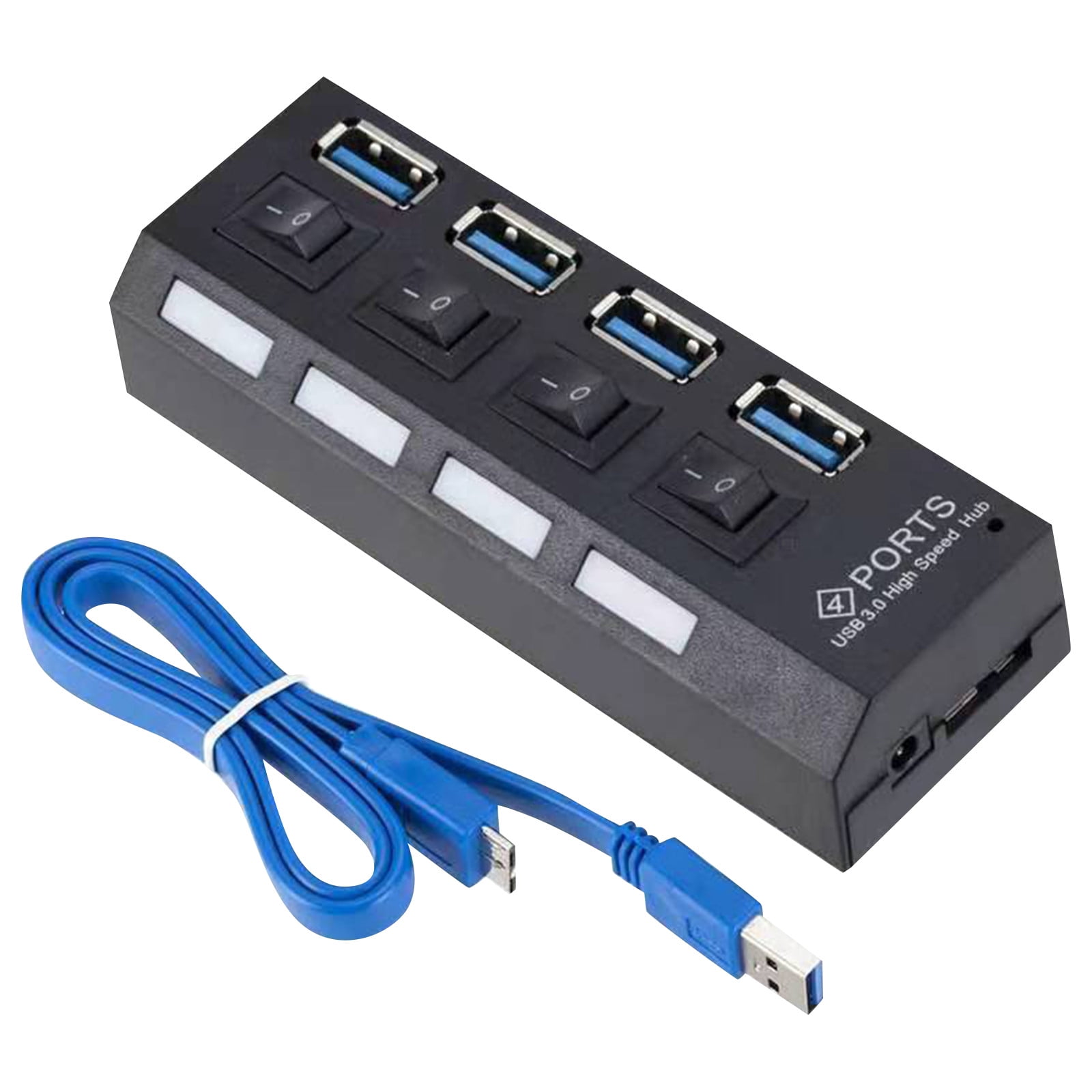 Earmouse Multi Port Splitter,4 Port Usb 3.0 Hub,Usb A Port Data Hub ...