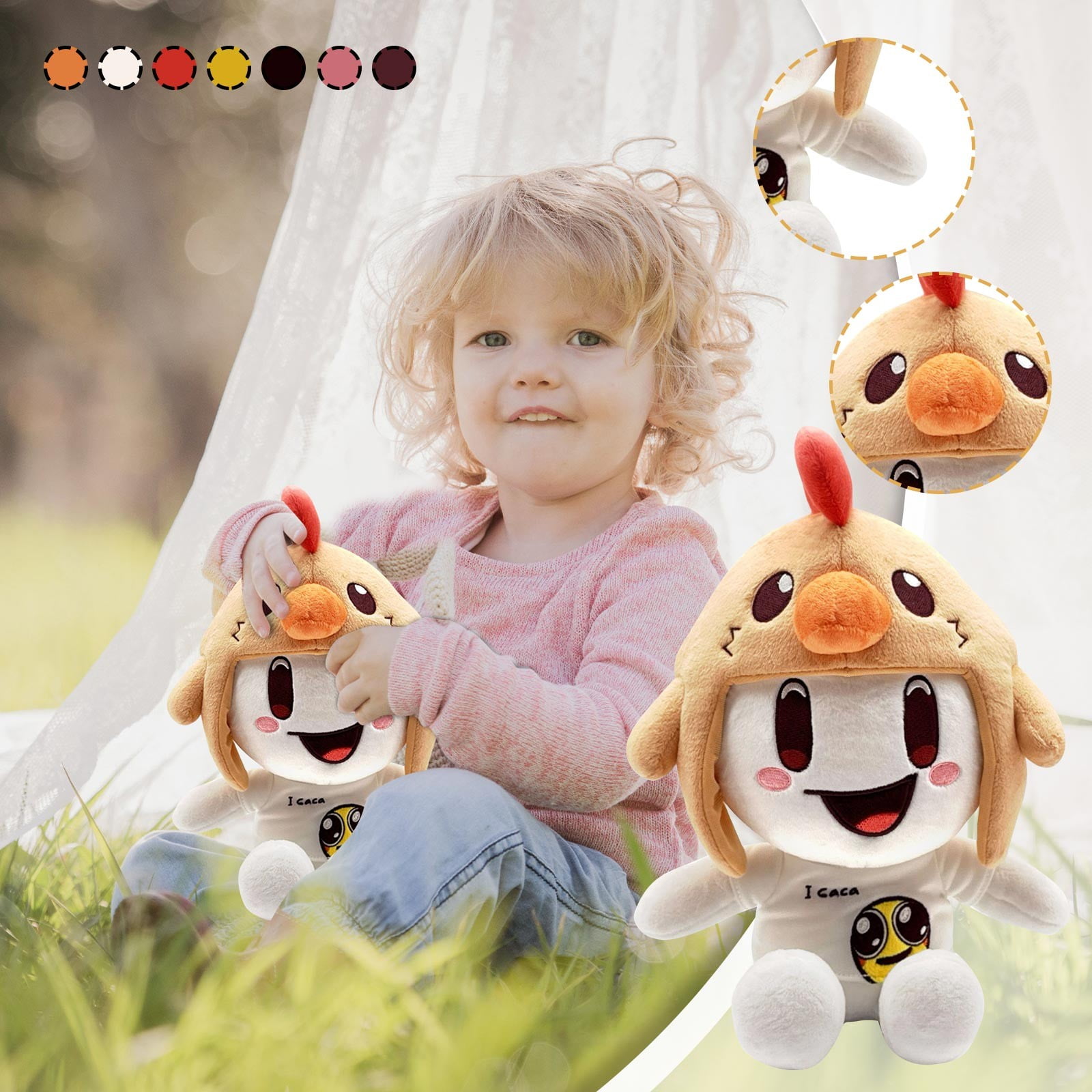 Earmouse,PMdamiann,PMdamiann Stuffed,PMdamiann Toy,Super Soft Plush Toy Environmental Protection ...