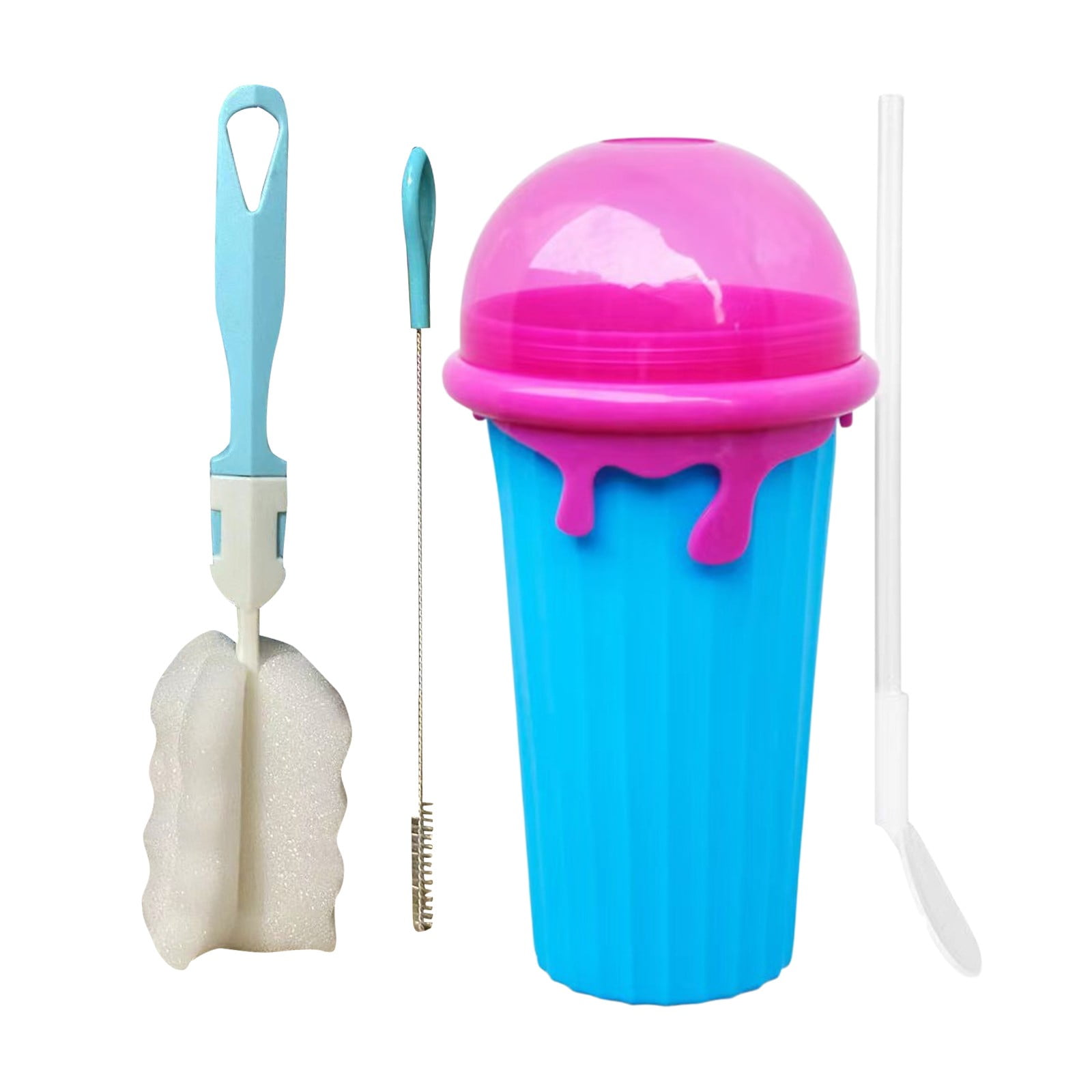 Earmouse Slushy Maker Cup,DIY Ice Cream Magic Slushy Maker Squeeze Cup ...