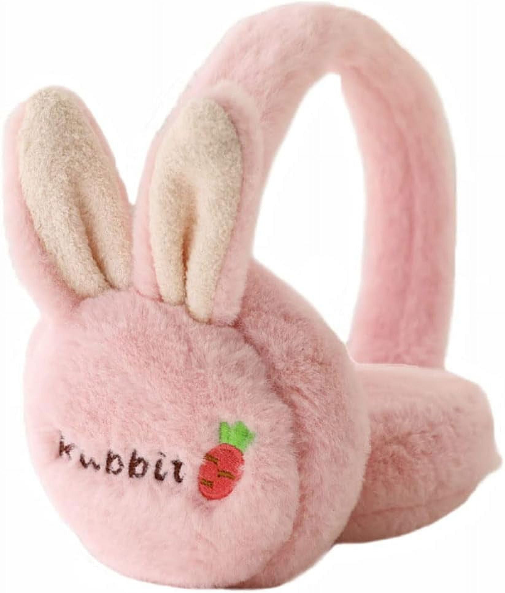 Earmuff Girl Boy Plush Winter Warm Ear Muff Soft Furry Outdoor Ear ...