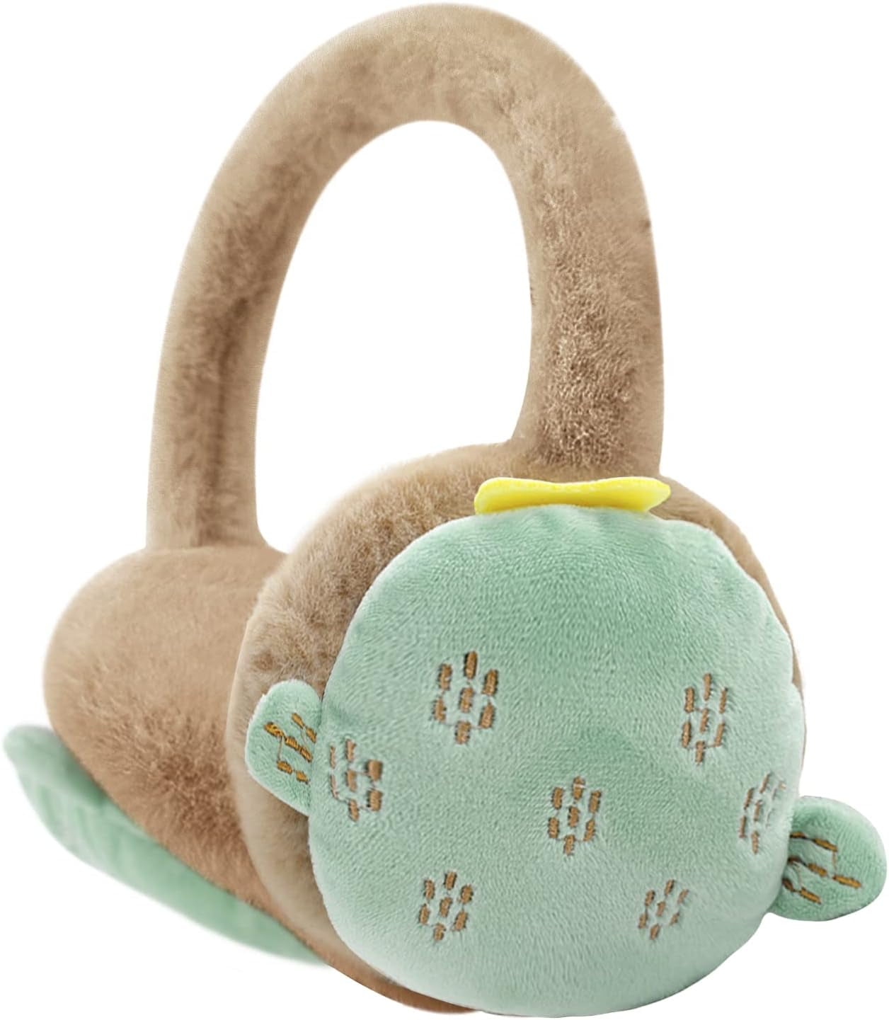 Earmuff Girl Boy Plush Winter Warm Ear Muff Soft Furry Outdoor Ear ...