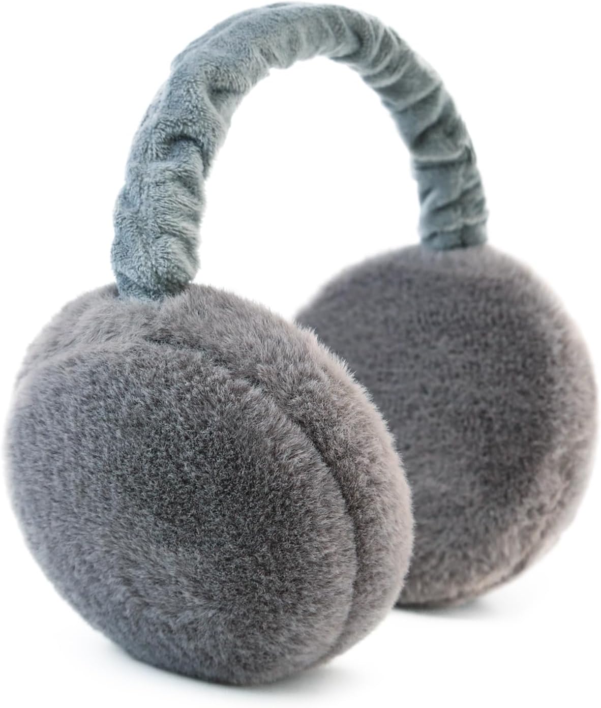 Earmuffs Women Winter Ear Muffs Foldable Fluffy Ear Warmers Girls Cute ...
