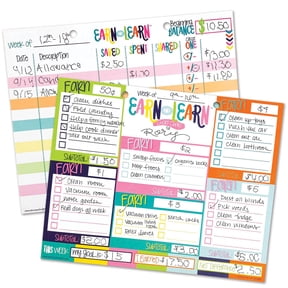 Jennakate Magnetic Mint Multiple Child Behavior Chore Chart- Daily ...
