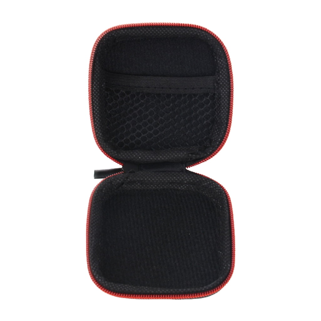 Earphone Box Headphone Headsets Case Portable Carbon Fiber Organizers ...