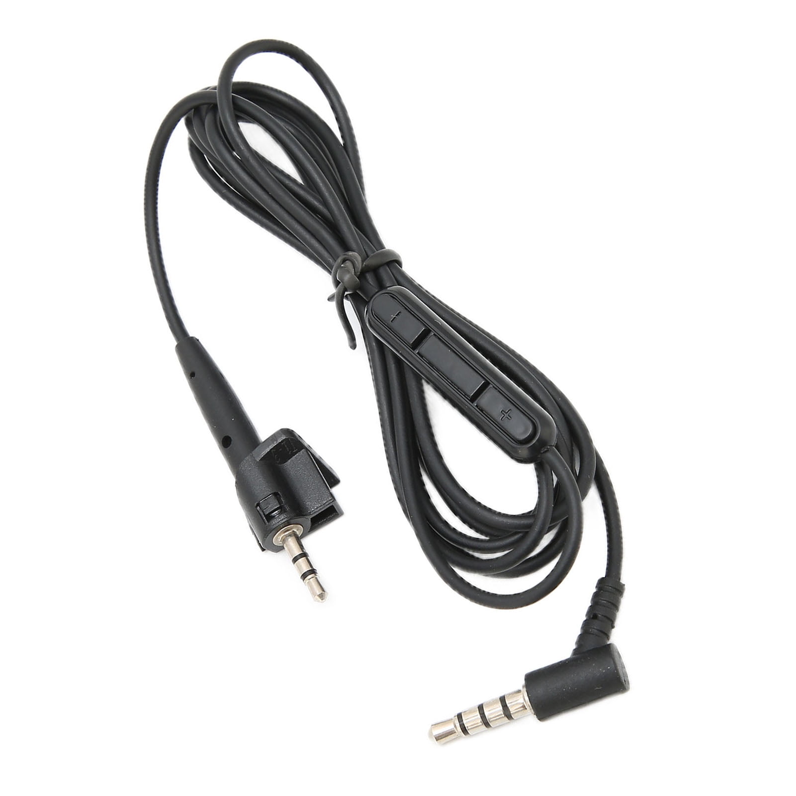 Earphone Cable Replacement Audio Extension Cord Wire with Mic Volume ...