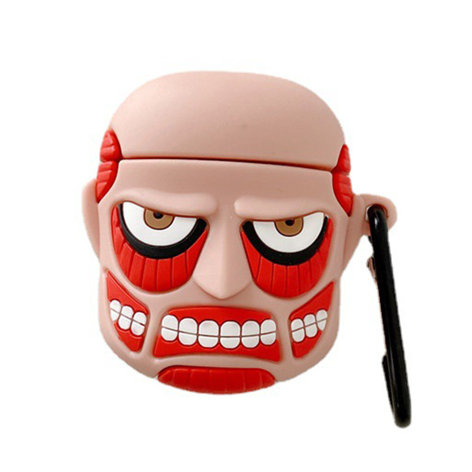 Earphone Case Anti-fall Soft Silicone 3D Cartoon Attack on Titan Style ...