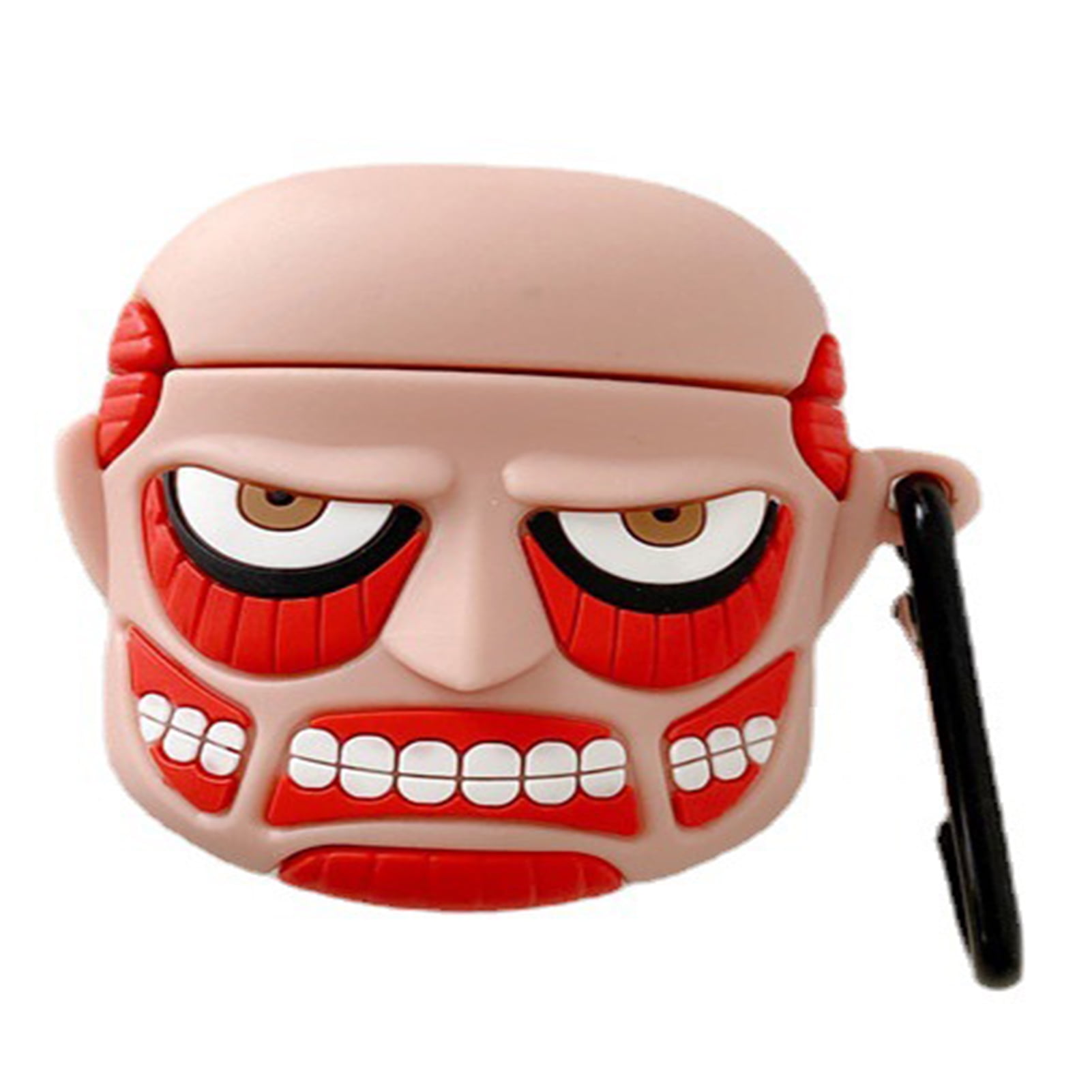 Earphone Case Anti-fall Soft Silicone 3D Cartoon Attack on Titan Style ...